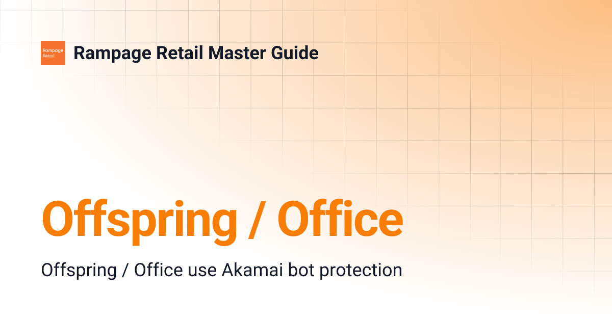 Offspring / Office | Rampage Retail Master Guide